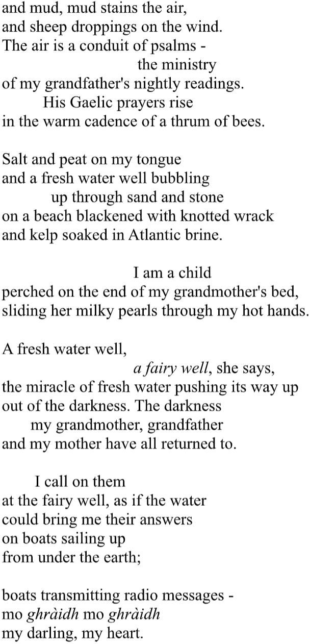 Salt and Peat on My Tongue – Marion McCready