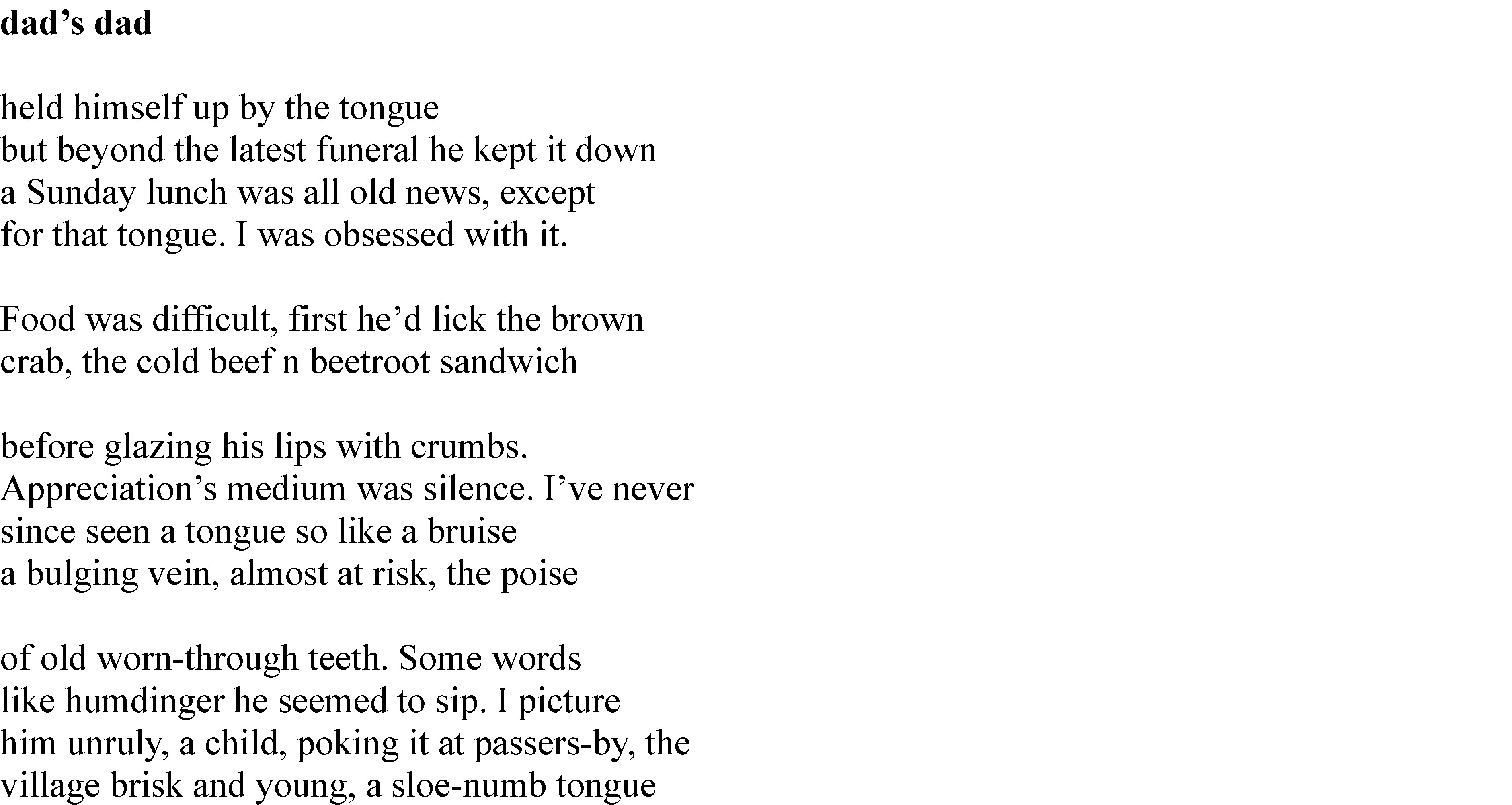 dad’s dad – Caspar Bryant