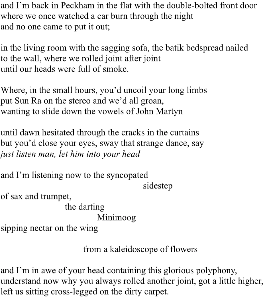 Sun Ra on the Radio – Ilse Pedler