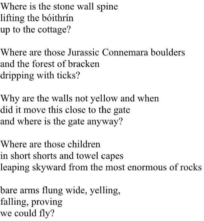 The House is Not Where It Used to Be – Jessamine O’Connor