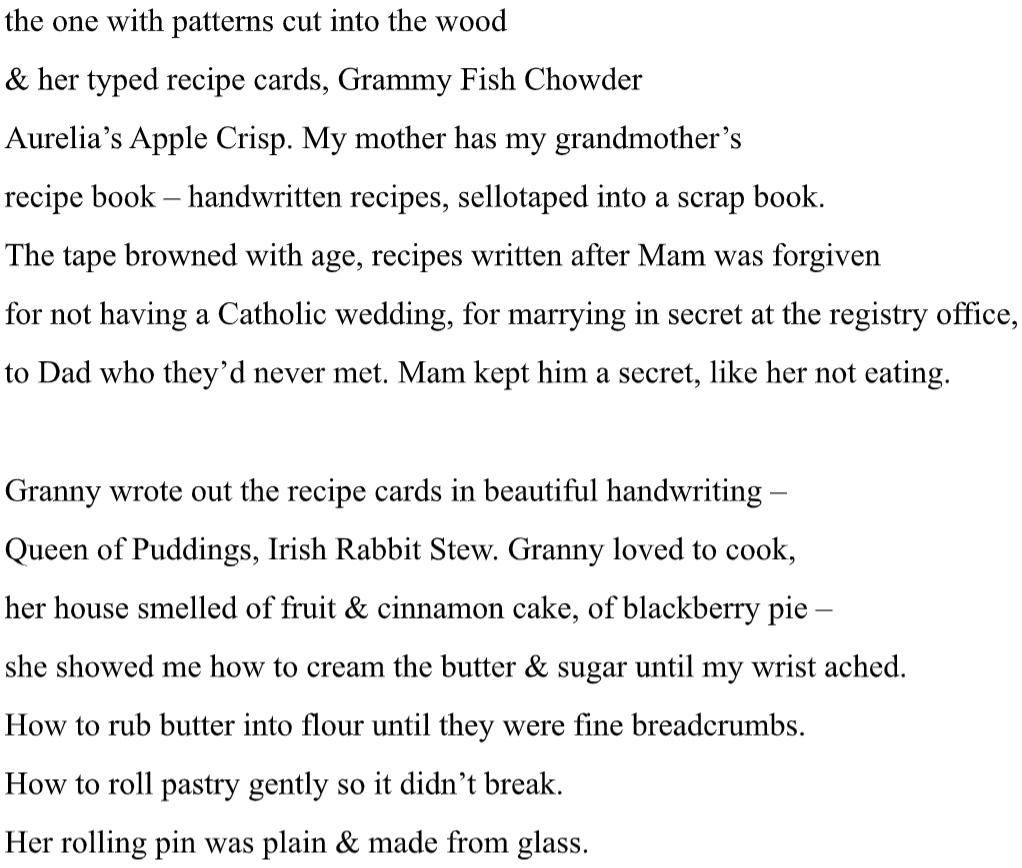 I wish I had a Sylvia Plath Rolling Pin – Rachel Burns